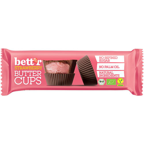 Strawberry Butter Cups Ø – Helsam.dk