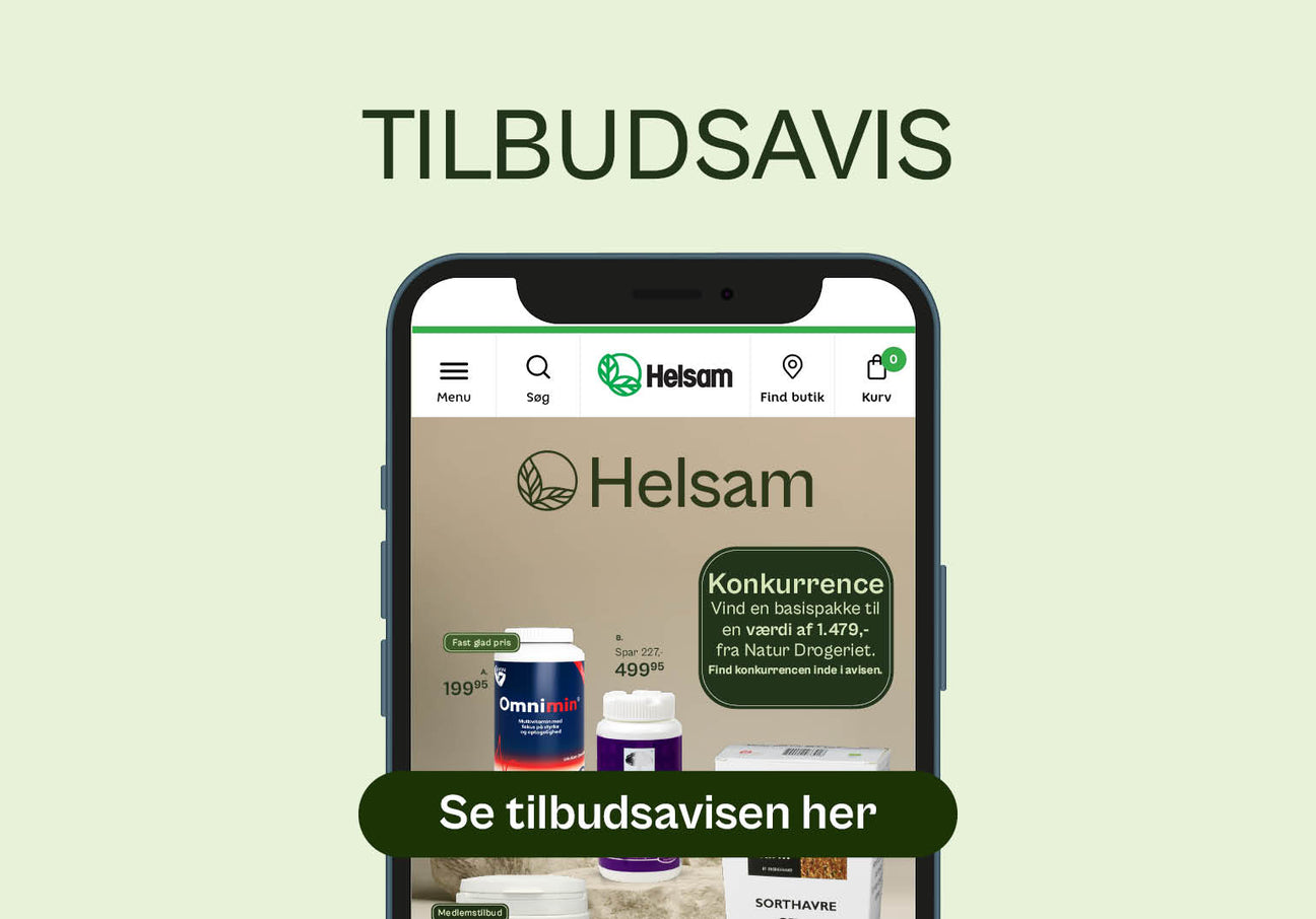 Helsekost - Køb helseprodukter online i DKs største helseshop – Helsam.dk